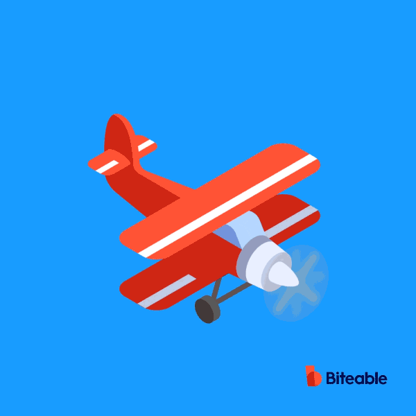 Plane Airplane GIF by Biteable - Find & Share on GIPHY