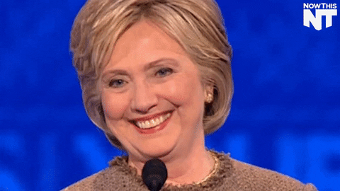 Happy Hillary GIF by NowThis - Find & Share on GIPHY