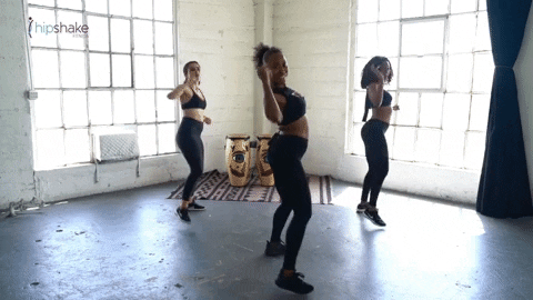 Afrodance GIF by Hip Shake Fitness - Find & Share on GIPHY