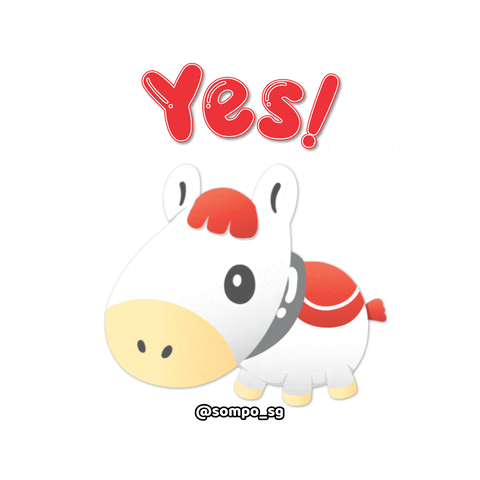 Happy Nodding GIF by Sompo Singapore - Find & Share on GIPHY