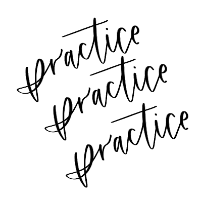 Work Keep Practicing Sticker by Feather Park Lettering for iOS ...