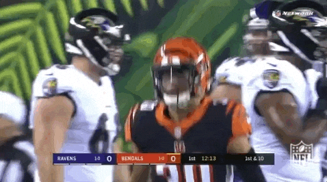 Cincinnati Bengals Football GIF by NFL - Find & Share on GIPHY