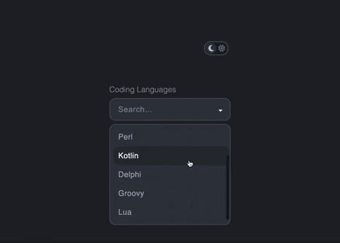 An Easy Way To Create A Custom Input Dropdown - THT