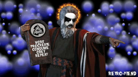 Punk Rock Horror GIF by RETRO-FIEND - Find & Share on GIPHY