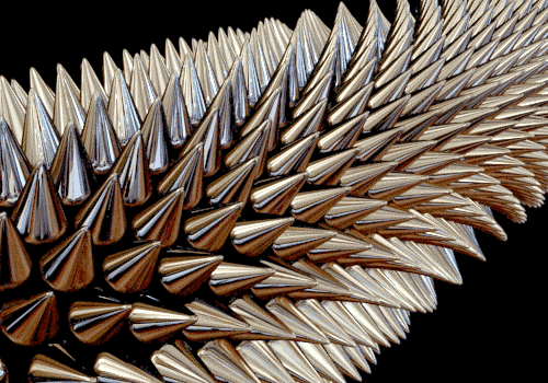 Spikes 3d Render Cinema