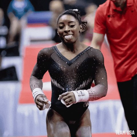 Simone Biles Olympics GIF by Team USA - Find & Share on GIPHY