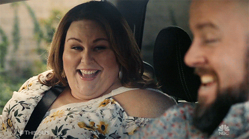 Happy Chrissy Metz GIF by This Is Us - Find & Share on GIPHY