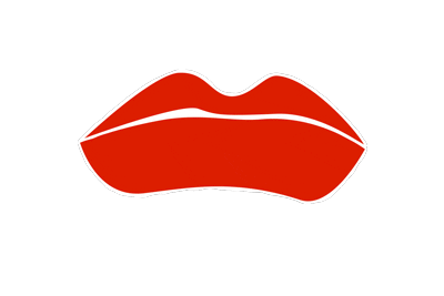 Lips Bite Sticker by Katy Beveridge for iOS & Android | GIPHY