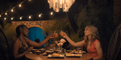 Celebrate Best Friends GIF by Queenpins - Find & Share on GIPHY