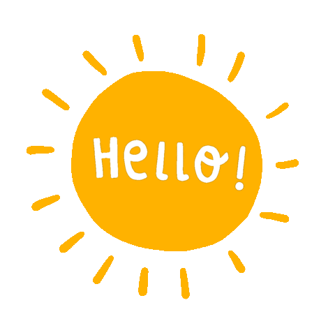 Summer Hello Sticker by ohdoodledoo for iOS & Android | GIPHY