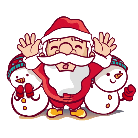 Christmas Santa Sticker by kssogo_tw for iOS & Android | GIPHY