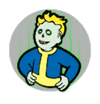 Fallout Emote Sticker by Bethesda for iOS & Android | GIPHY