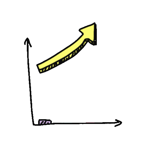 Finance Economy Sticker by Hogar&ando for iOS & Android | GIPHY