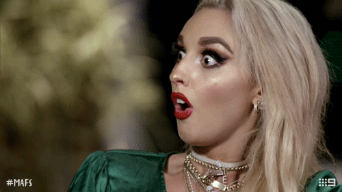 Shock Wow GIF by Married At First Sight Australia - Find & Share on GIPHY
