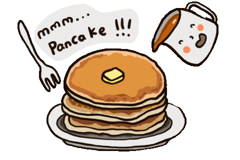 Breakfast Pancake Sticker By Cypru55 For Ios And Android Giphy 1787