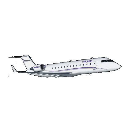 Fly Private Sticker by Set Jet for iOS & Android | GIPHY