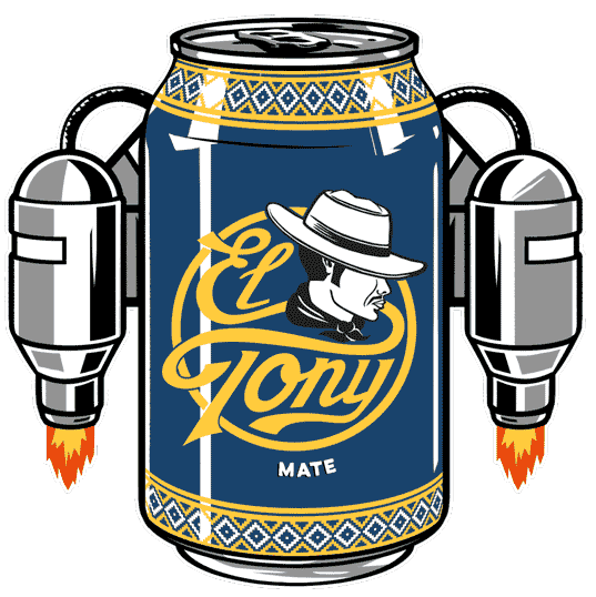 Mate Tea Sticker by El Tony Mate for iOS & Android | GIPHY