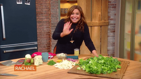 Food Hello GIF by Rachael Ray Show - Find & Share on GIPHY