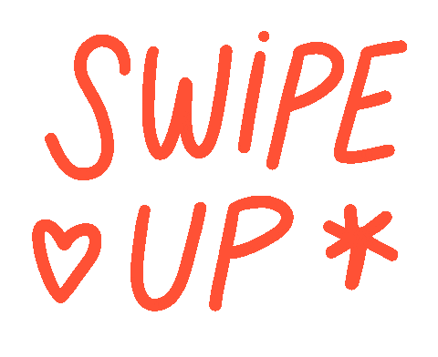 Swipe Up Sticker by Livia Falcaru for iOS & Android | GIPHY