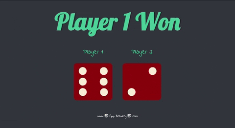 GitHub - Sehbaz/dice-game: 🎲Simple dice game made in VanillaJS.