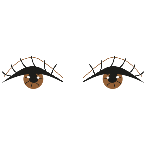 Eyes Eyeroll Sticker by Glamour for iOS & Android | GIPHY