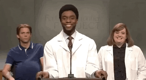 Chadwick Boseman Snl GIF by Saturday Night Live - Find & Share on GIPHY