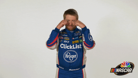 Sad Crying GIF by NASCAR on NBC - Find & Share on GIPHY