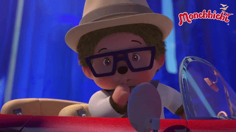 Bruit Be Careful GIF by Monchhichi - Find & Share on GIPHY