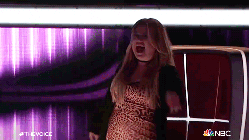 Kelly Clarkson Dancing GIF by The Voice - Find & Share on GIPHY