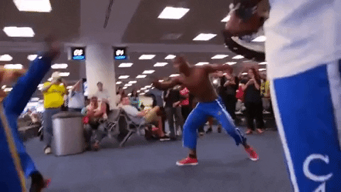 Miami International Airport Dance GIF - Find & Share on GIPHY