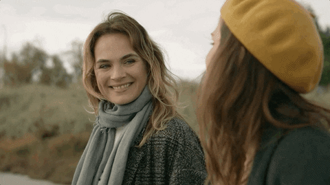 Happy Best Friends GIF by Un si grand soleil - Find & Share on GIPHY