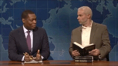 Weekend Update As A Joke GIF by Saturday Night Live - Find & Share on GIPHY
