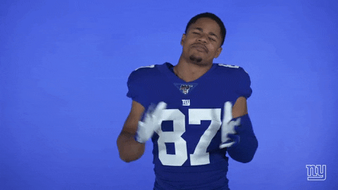 Sterling Shepard Football GIF by New York Giants - Find & Share on GIPHY