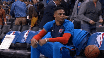 Russell Westbrook Dance GIF by NBA - Find & Share on GIPHY
