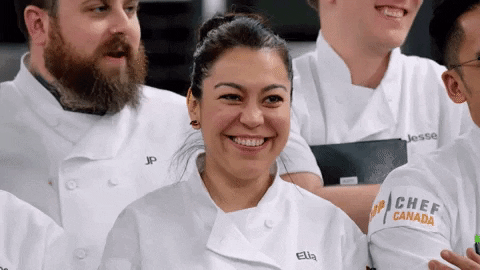Top Chef Canada Elia Herrera GIF by Food Network Canada - Find & Share ...