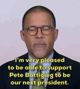 Pete Buttigieg Endorsement GIF - Find & Share on GIPHY