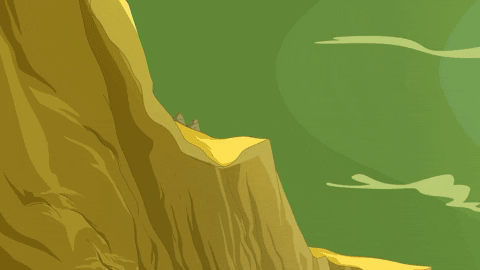 Fall Mountain GIF by Cartoon Hangover - Find & Share on GIPHY