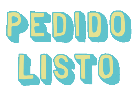 Pedido Listo Sticker by Talleres a Color for iOS & Android | GIPHY