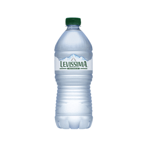 Water Bottle Sticker by Levissima for iOS & Android | GIPHY