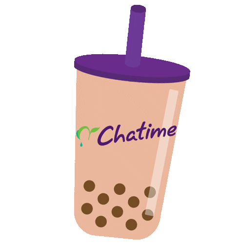 Bubble Tea Drink Sticker by Chatime Canada for iOS & Android | GIPHY