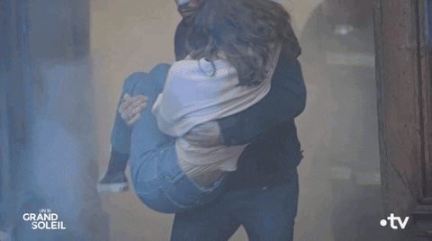 Hero Save GIF by Un si grand soleil - Find & Share on GIPHY