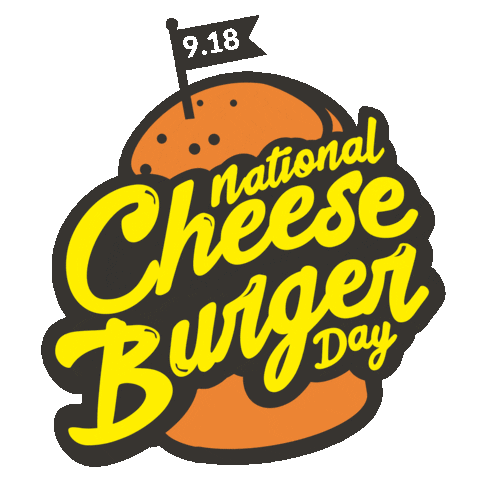 National Cheeseburger Day Sticker by Bookspan Baker Team for iOS ...