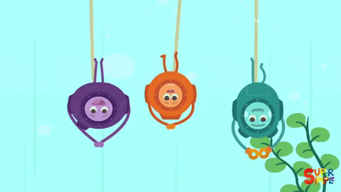 Under The Sea Swimming GIF by Super Simple - Find & Share on GIPHY