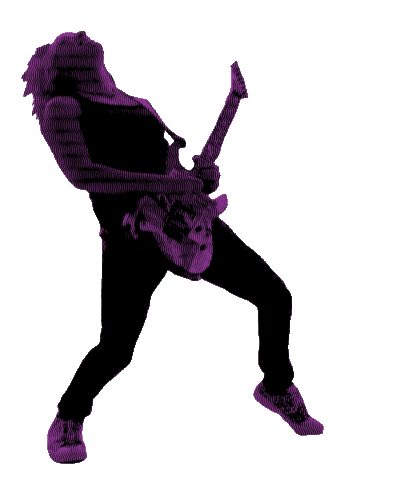 Rocking Out Rock N Roll Sticker by ERNIE BALL for iOS & Android | GIPHY