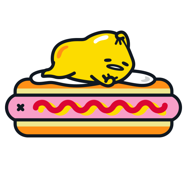 Bored Lazy Egg Sticker by Gudetama for iOS & Android | GIPHY