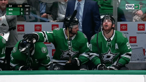 Happy Dallas Stars GIF by FOX Sports Southwest - Find & Share on GIPHY