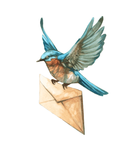 Bird Delivery Sticker by Amy's Kitchen for iOS & Android | GIPHY