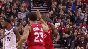 High Five Lets Go GIF by NBA - Find & Share on GIPHY