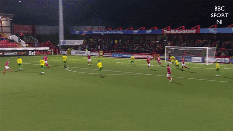 Collision Fall Down GIF by Cliftonville Football Club - Find & Share on ...