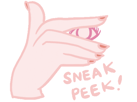 Peek A Boo Hand Sticker for iOS & Android | GIPHY